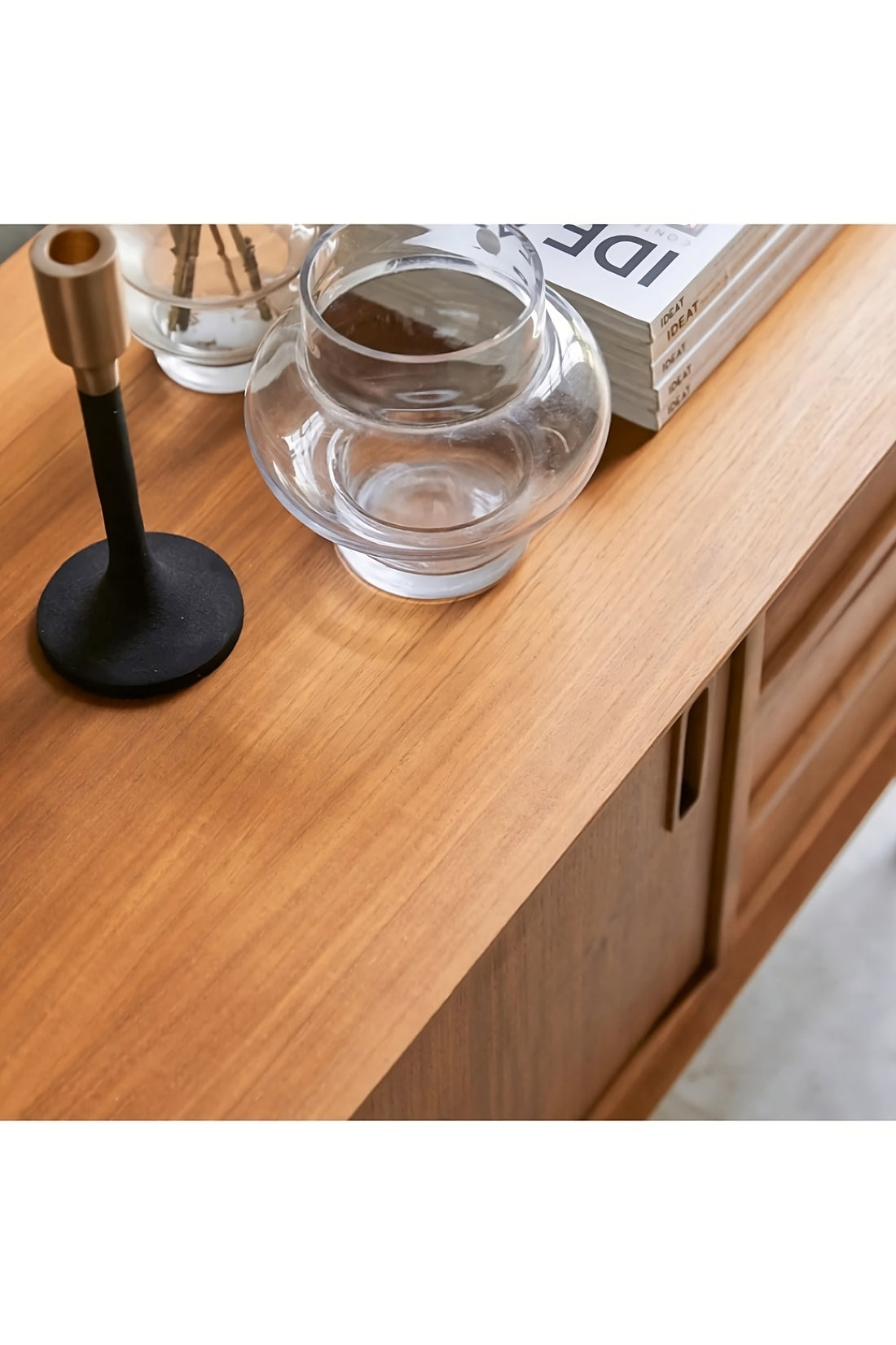 Modern Minimalist Teak TV Unit | Tikamoon Simen – TEAK WOOD